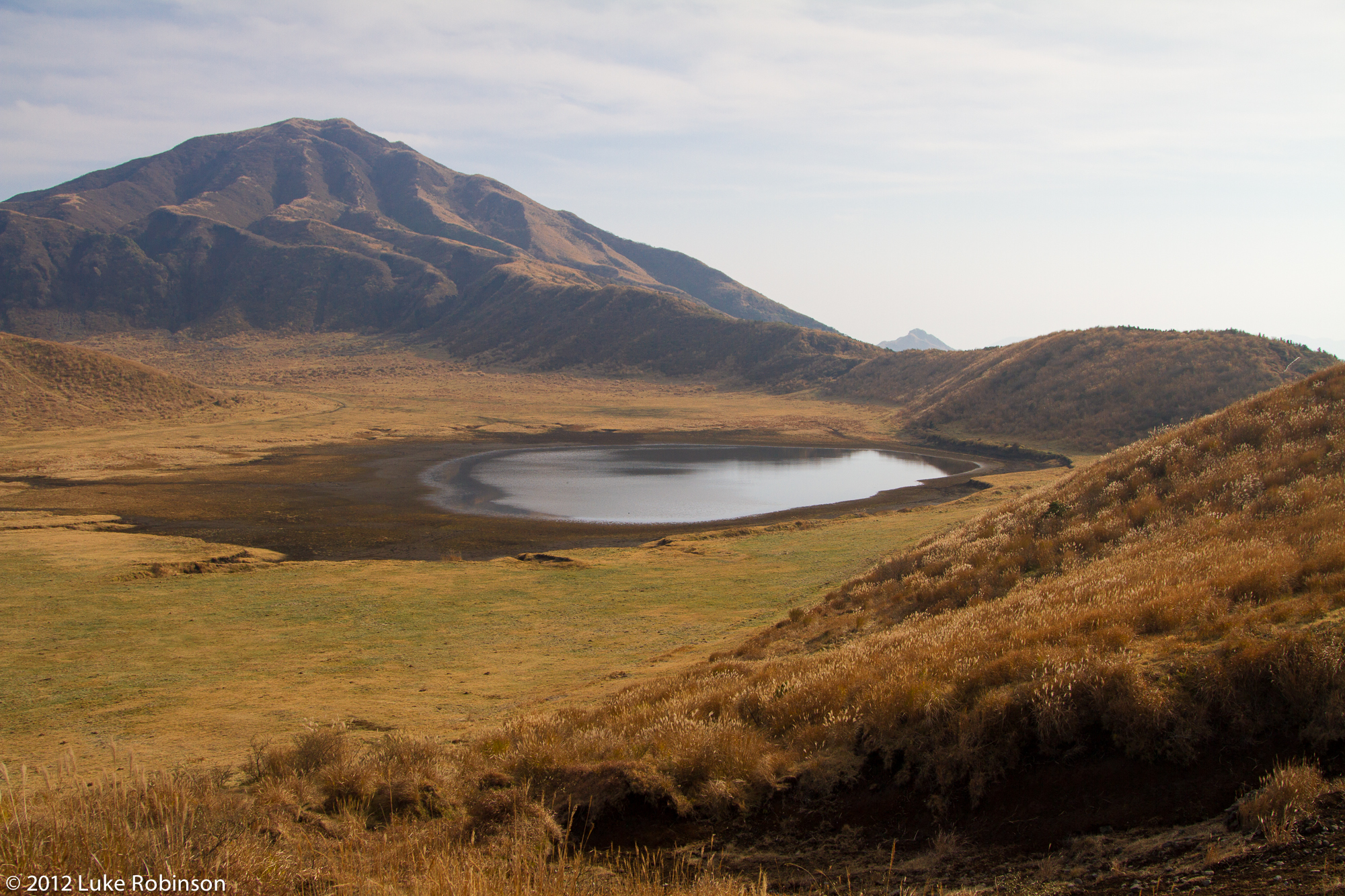Mount Aso Slopes and Lake | Mortal Coil